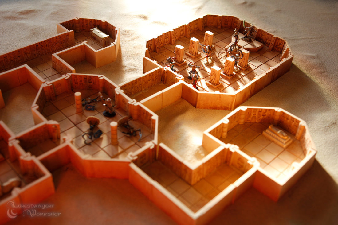 Egyptian Sandstone Dungeons | Lunes d'Argent Workshop
